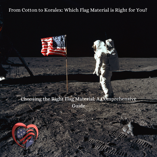 From Cotton to Koralex: Which Flag Material is Right for You? | Pledge ...