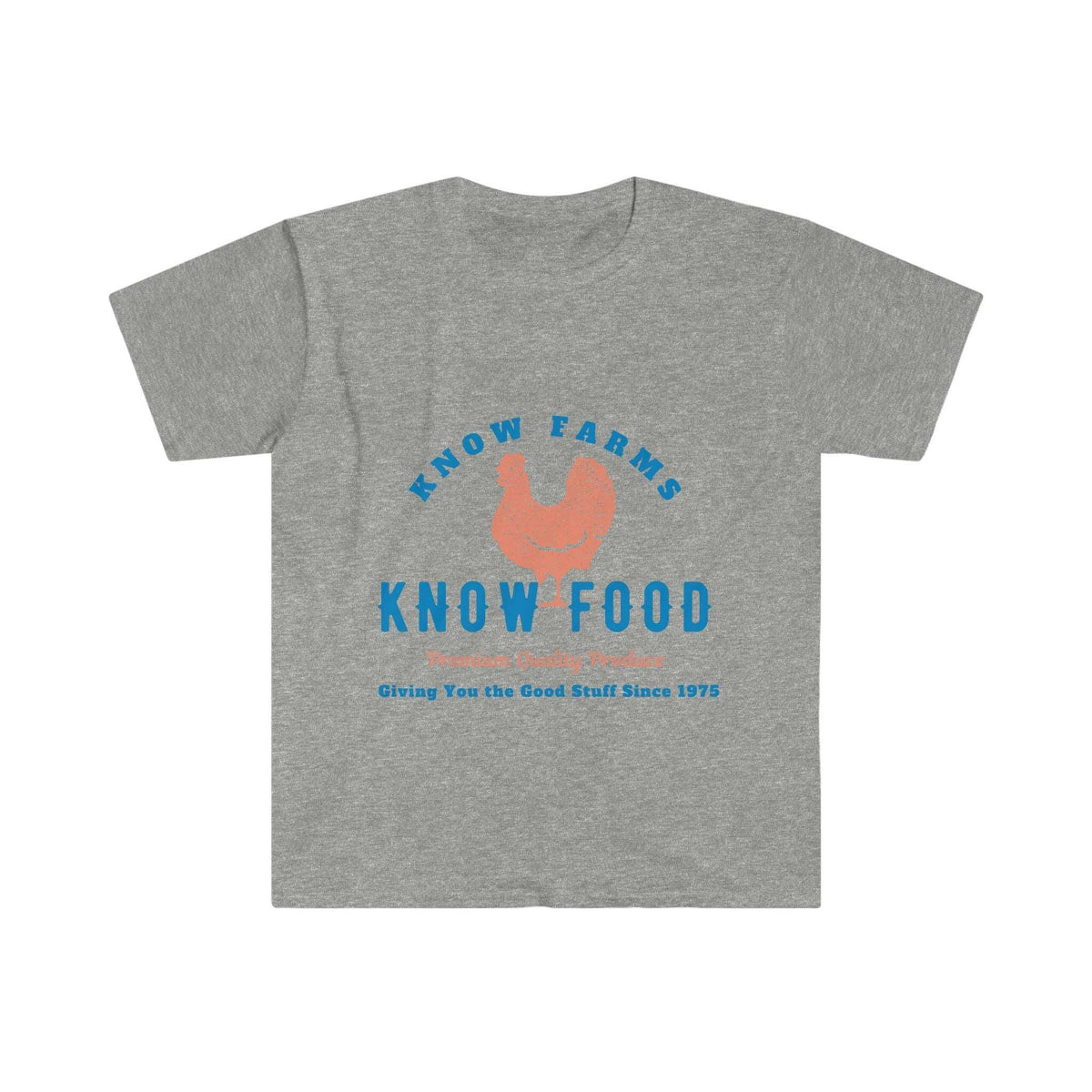 Know Farms, Know Food Good Stuff Softstyle T-Shirt | Pledge Project